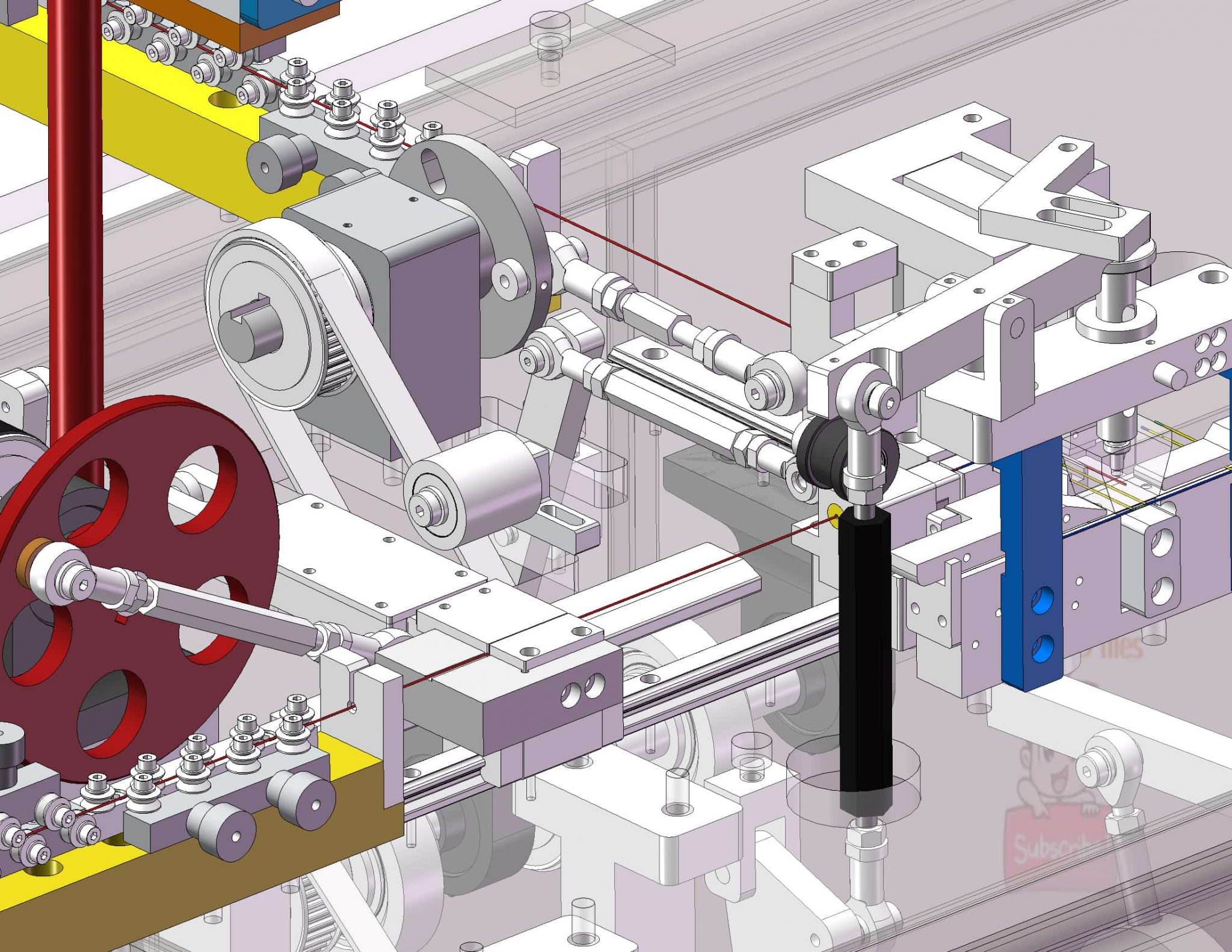 industrial 3D model Tape forming machine - MACHINE - WORLD