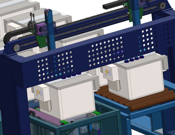 industrial 3D model sample work station - MACHINE - WORLD