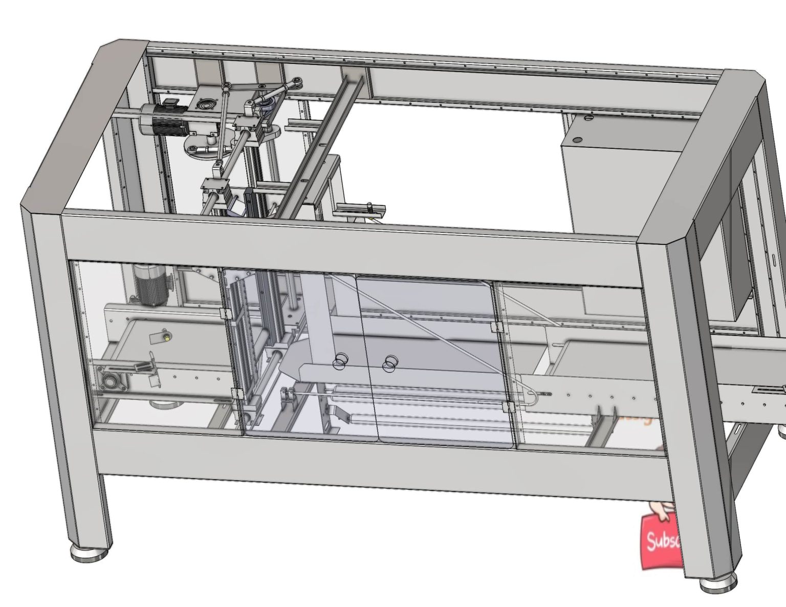 3D Layout Bottled water packaging machine - MACHINE - WORLD