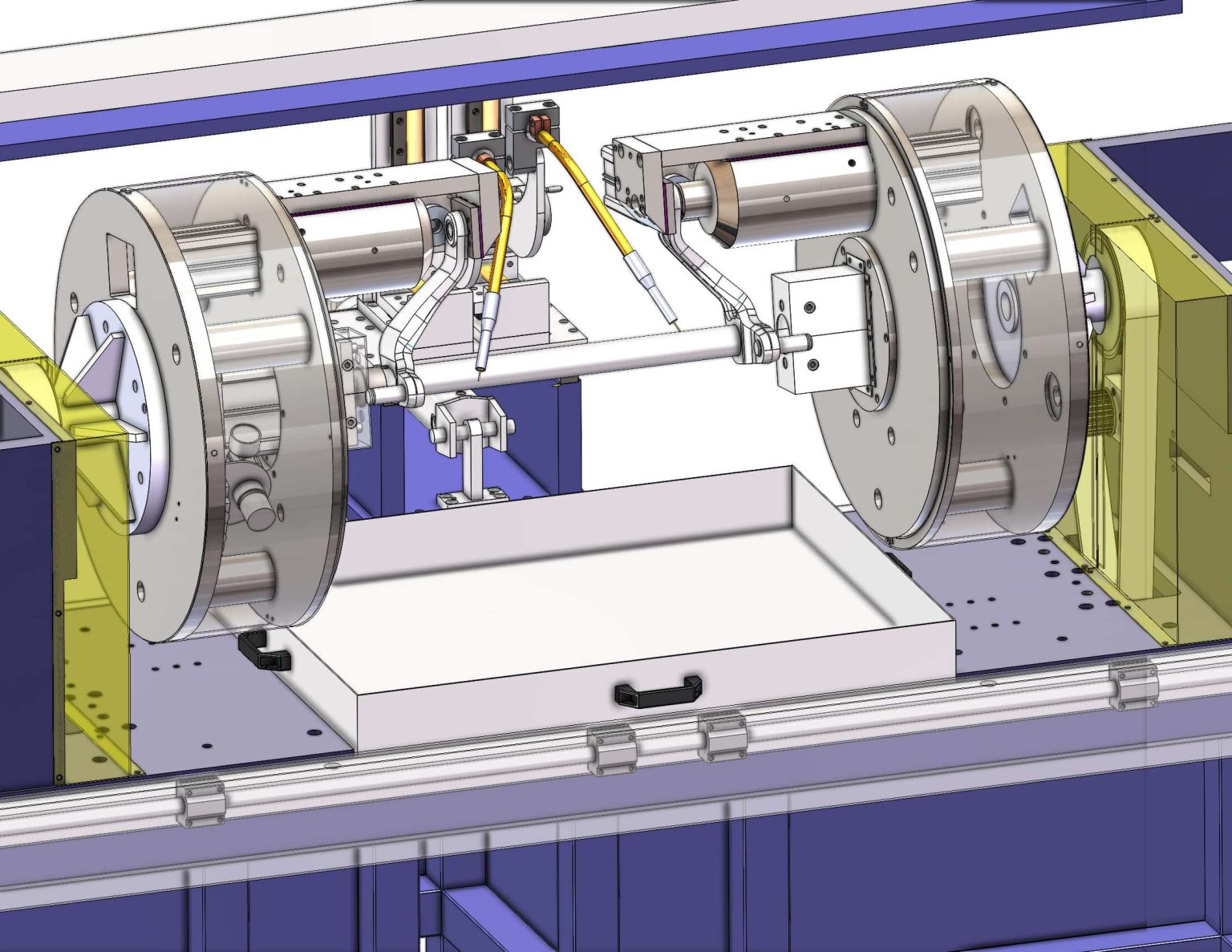 industrial 3D model Circumferential welding machine - MACHINE - WORLD