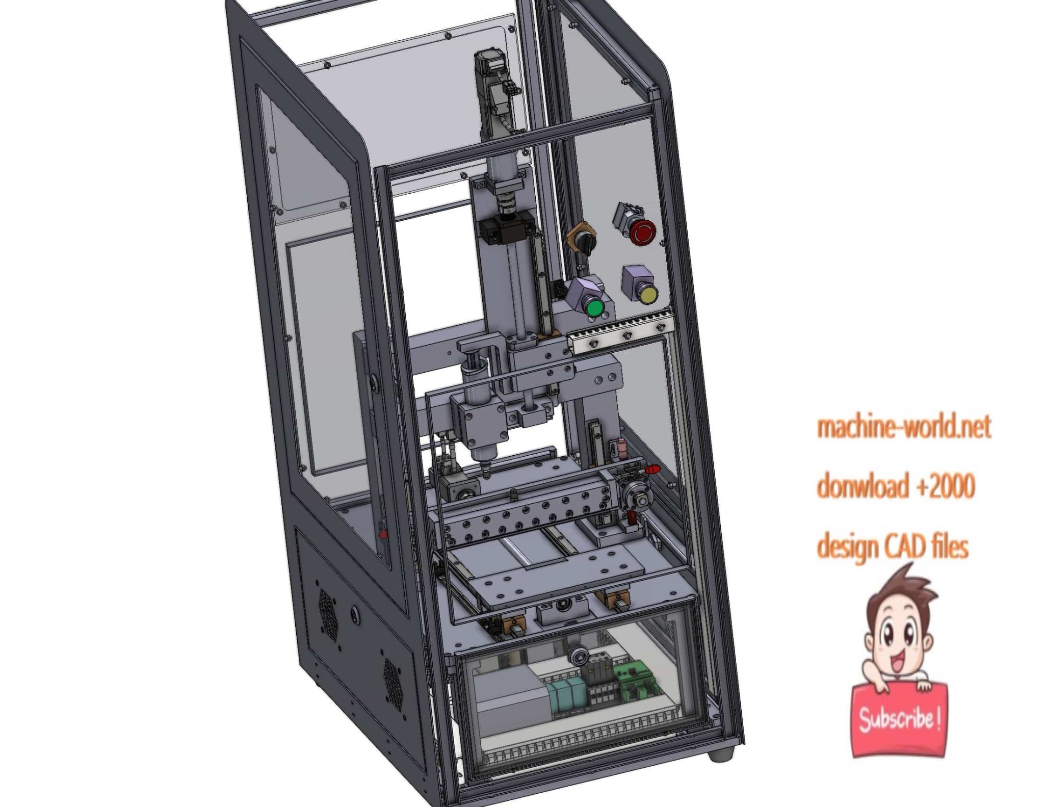 industrial 3D model Glue applicator - MACHINE - WORLD