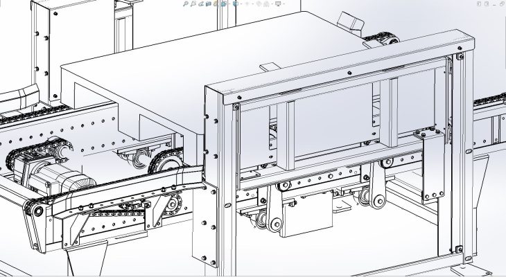 industrial 3D model Pallet stacking machine - MACHINE - WORLD industrial 3D model Pallet stacking machine - MACHINE - WORLD