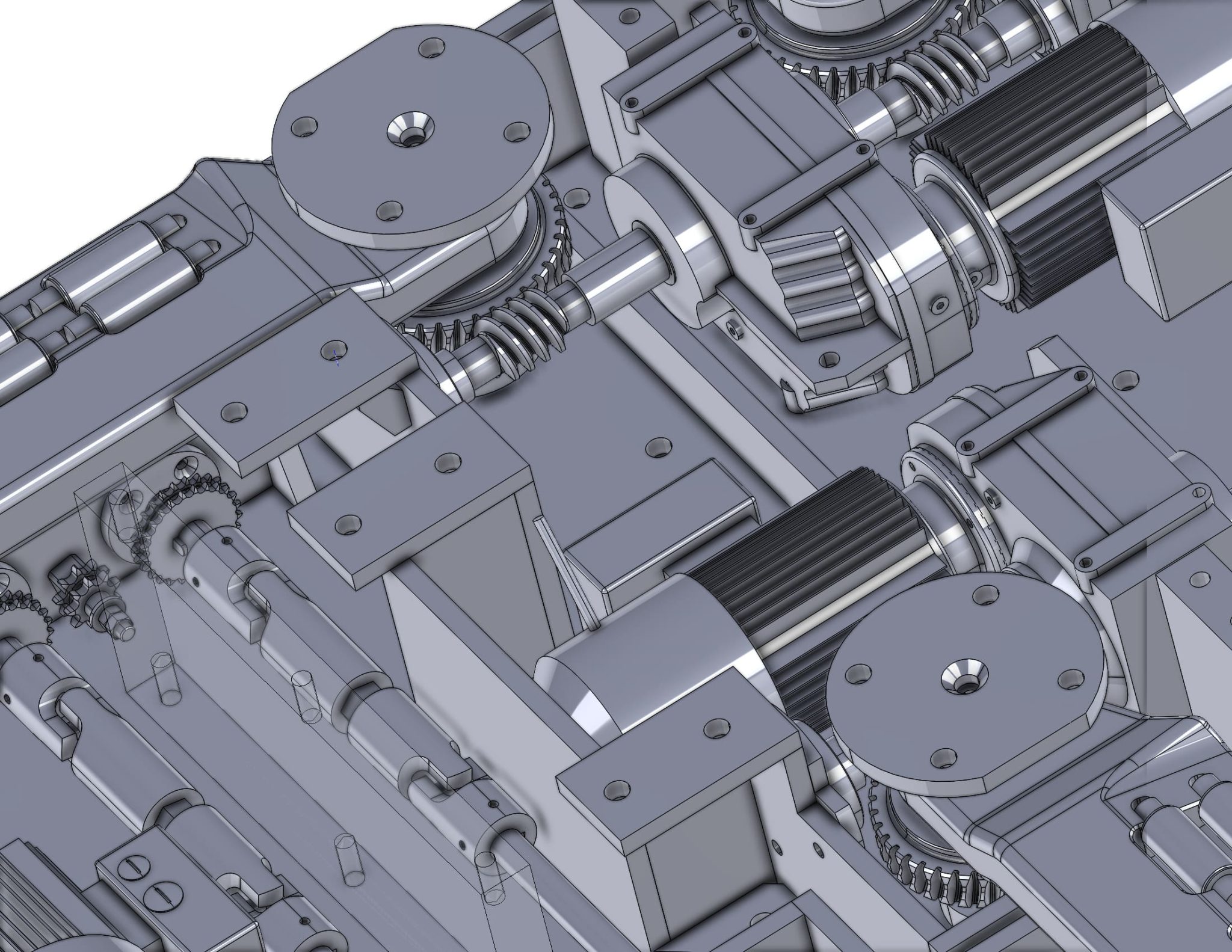 industrial 3D model Warehouse clamp trolley - MACHINE - WORLD