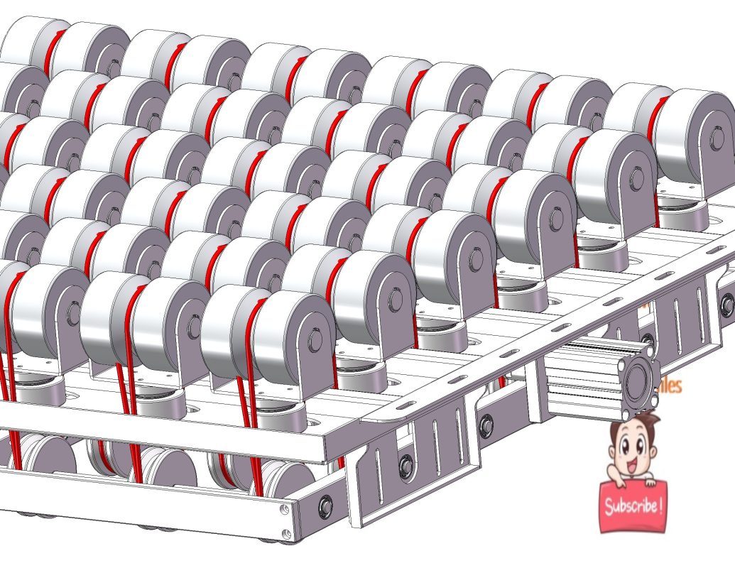 industrial 3D model wheel sorter - MACHINE - WORLD