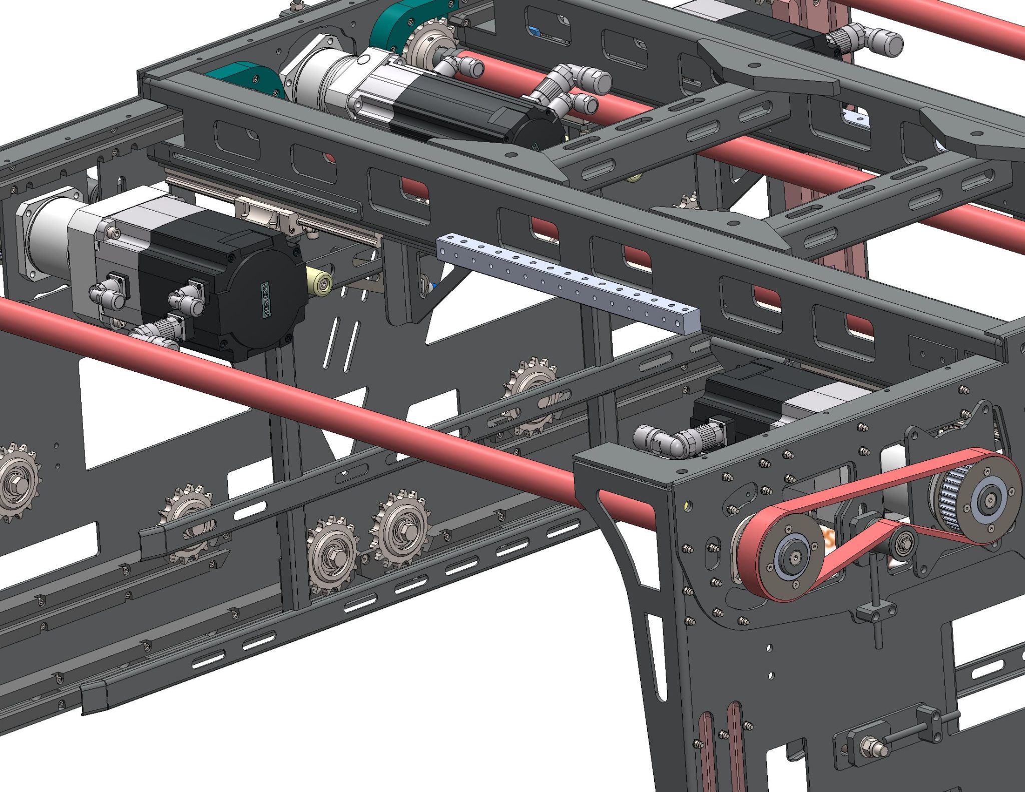industrial 3D model Two way mechanical clamp - MACHINE - WORLD