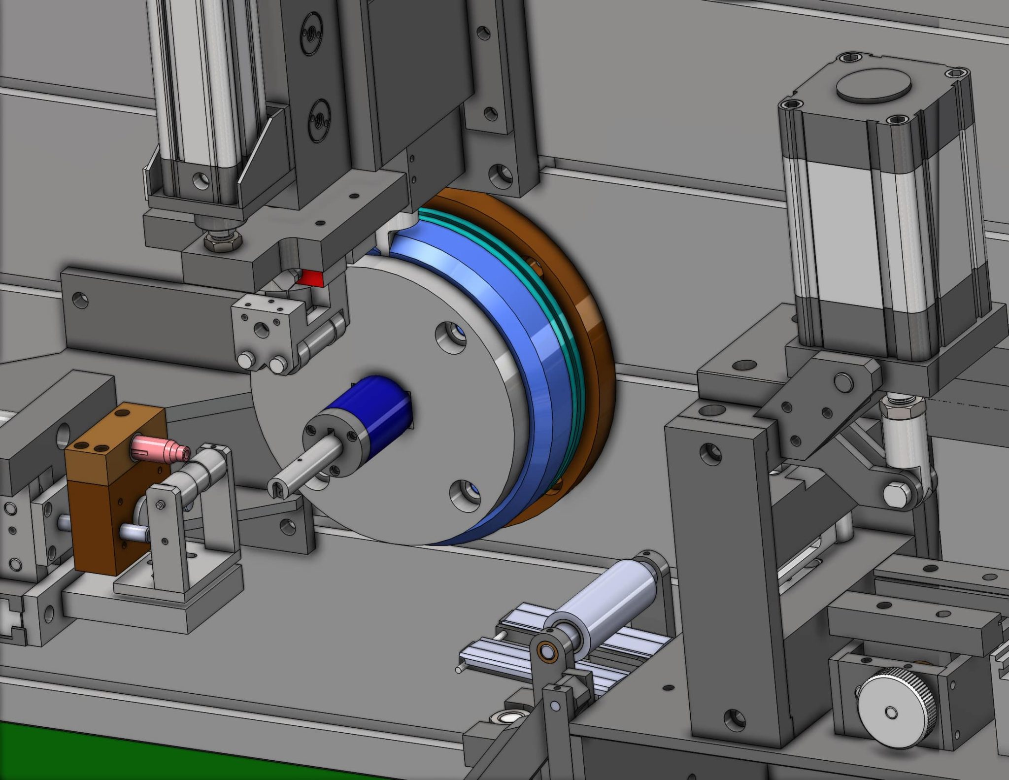 industrial 3D model Winding machine - MACHINE - WORLD