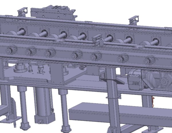 industrial 3D model Assembly conveyor - MACHINE - WORLD