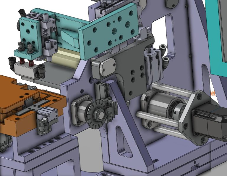 industrial 3D model Pallet wrapping machine - MACHINE - WORLD