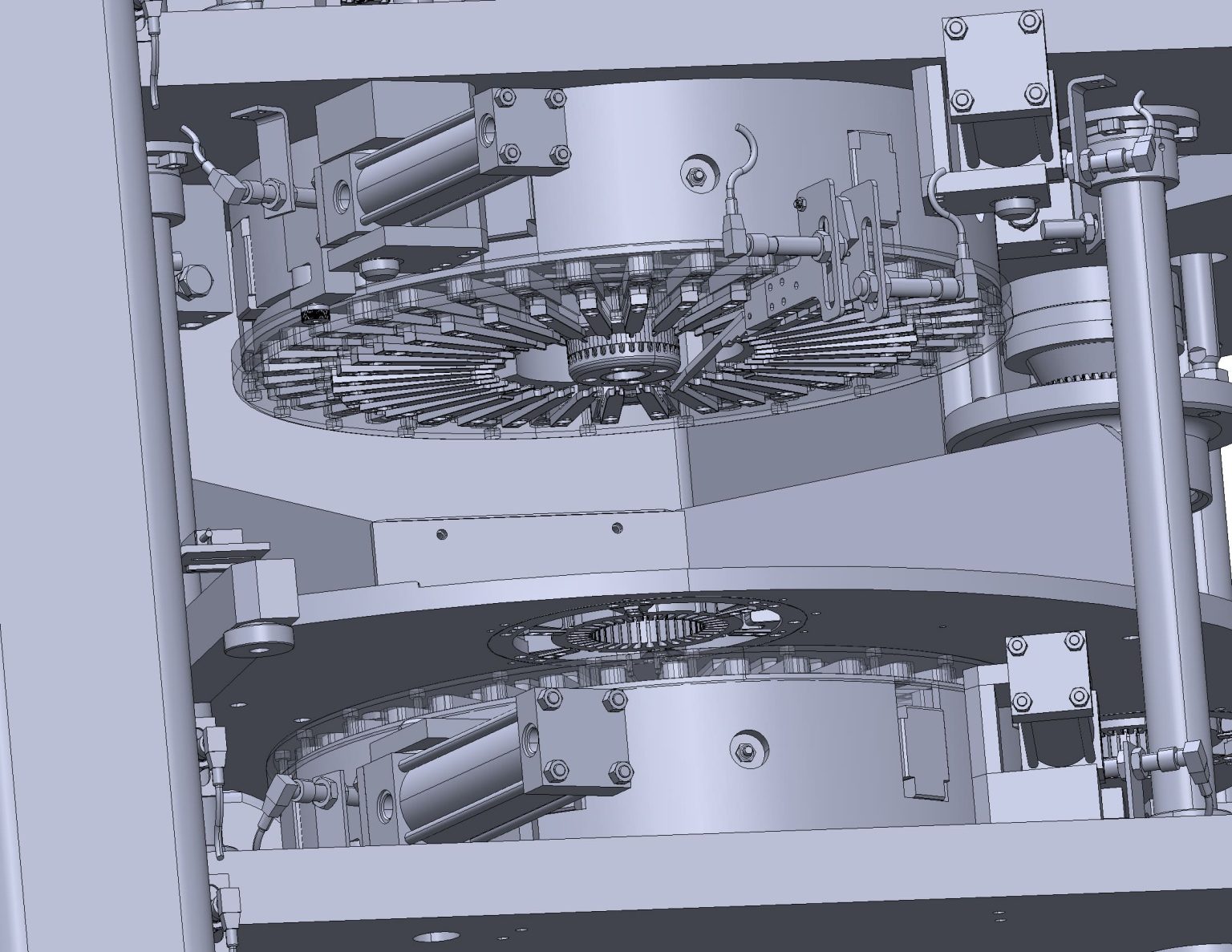 industrial 3D model Turntable motor wire press - MACHINE - WORLD