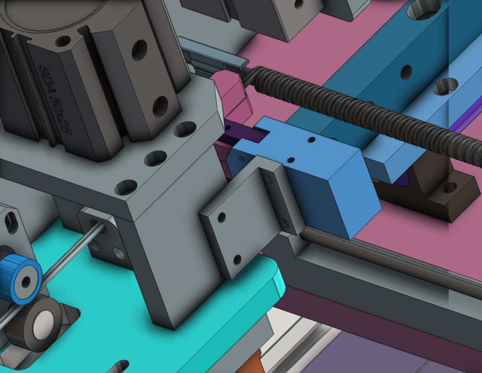 industrial 3D model Winding machine - MACHINE - WORLD