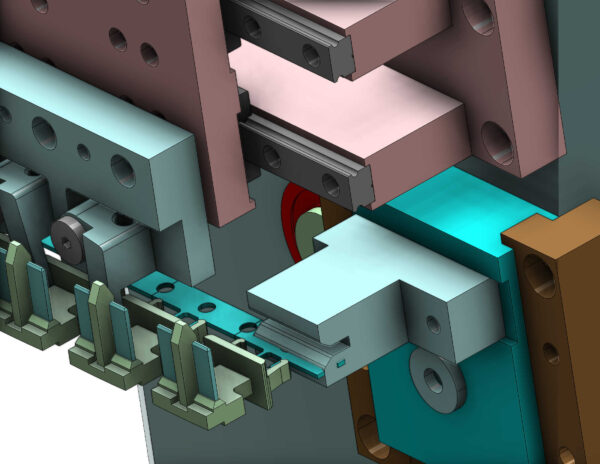 industrial 3D model Cam mechanism for removing parts - MACHINE - WORLD