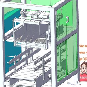 industrial 3D model Bagging machine - MACHINE - WORLD