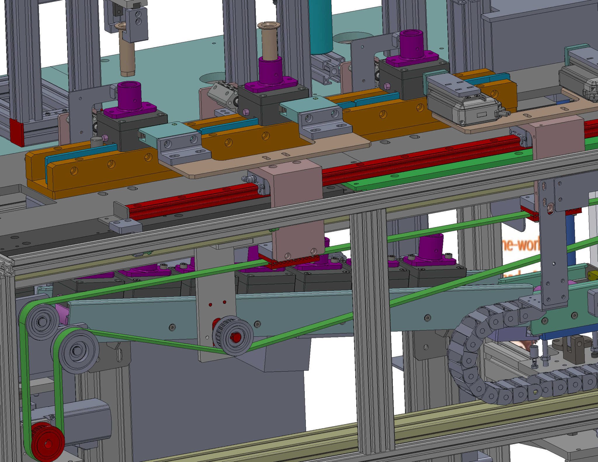 industrial 3D model marking machine - MACHINE - WORLD
