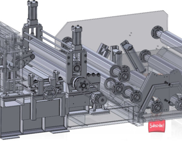 industrial 3D model Rolling machine - MACHINE - WORLD
