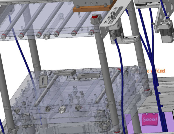 industrial 3D model Vacuum forming machine - MACHINE - WORLD
