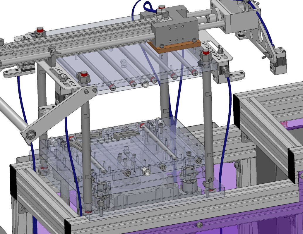 industrial 3D model Vacuum forming machine - MACHINE - WORLD